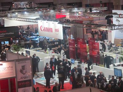 Océ satisfecho con el gran éxito comercial y de afluencia en Graphispag ...