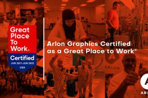 Arlon Graphics earns 2021 great place to work Certification™ - Prosign